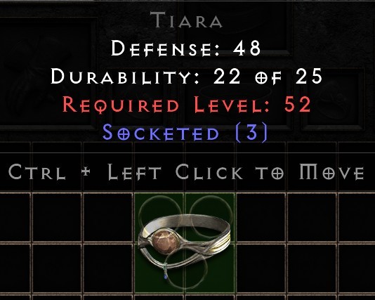 Trade: Tiara • diablo2.io