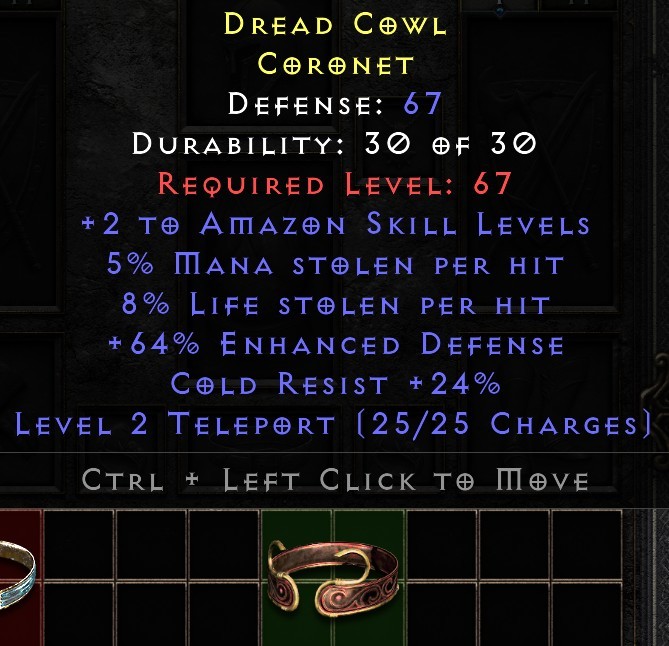 Trade: Coronet • diablo2.io